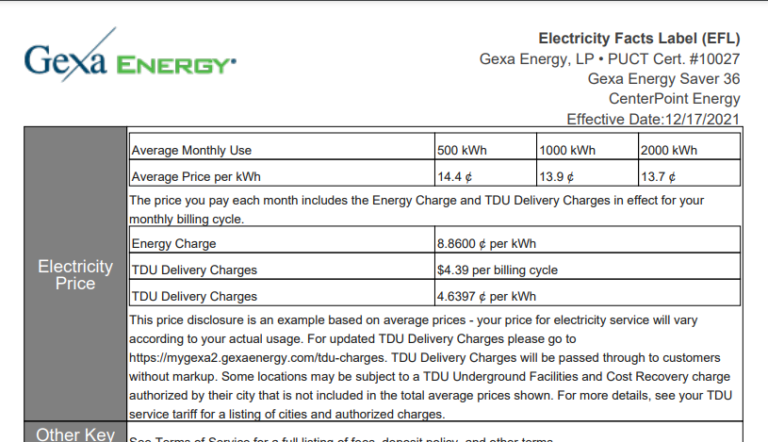 What is the Cheapest Gexa Energy Electricity Plan? - Vault Energy