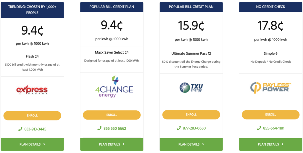 Plano Electricity - Compare Top 10 Cheapest Electric Companies